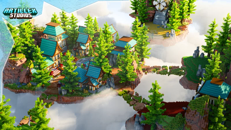 Gens Tycoon Spawn | Download | 380x280 Minecraft Map