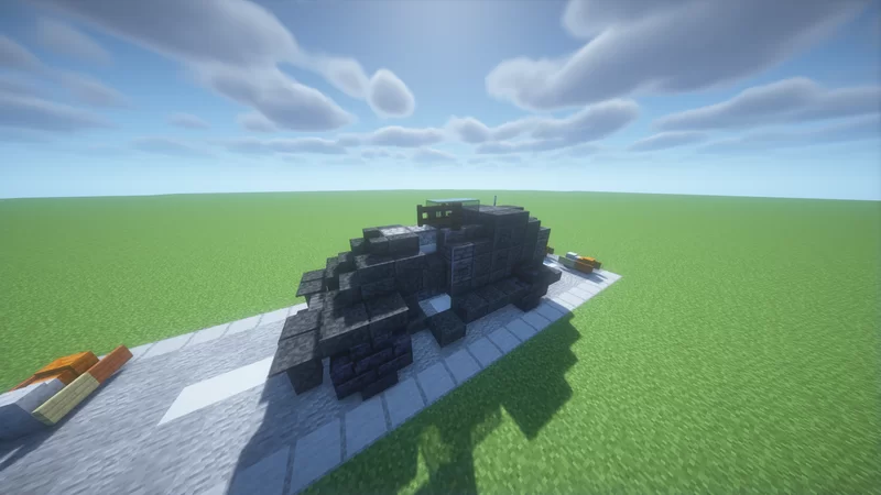 Combine APC (Armored Personnel Carrier) from Half-Life 2 Minecraft Map