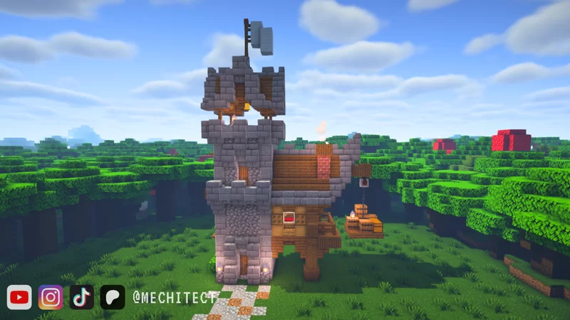 Medieval Outpost Minecraft Map