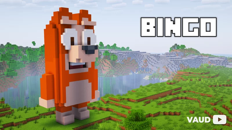 Bingo (from Bluey) Minecraft Map