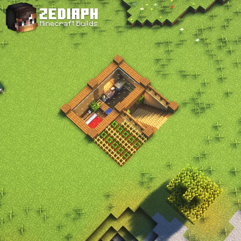 Underground House - Zediaph Minecraft Map