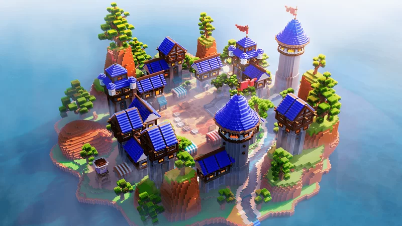 BlueApple - Server Lobby Minecraft Map