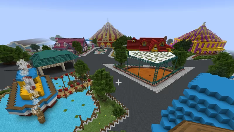Mickey's ToonTown Fair (Walt Disney World) Minecraft Map