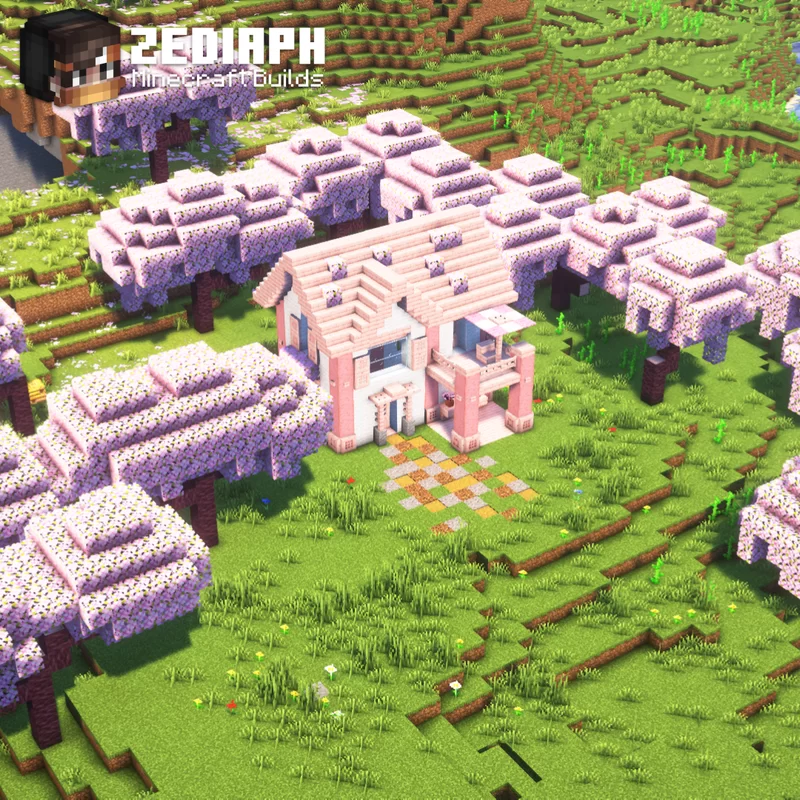 Cherry House #2 - Zediaph Minecraft Map