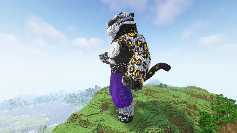 Minecraft Tai Lung Statue Free Minecraft Map