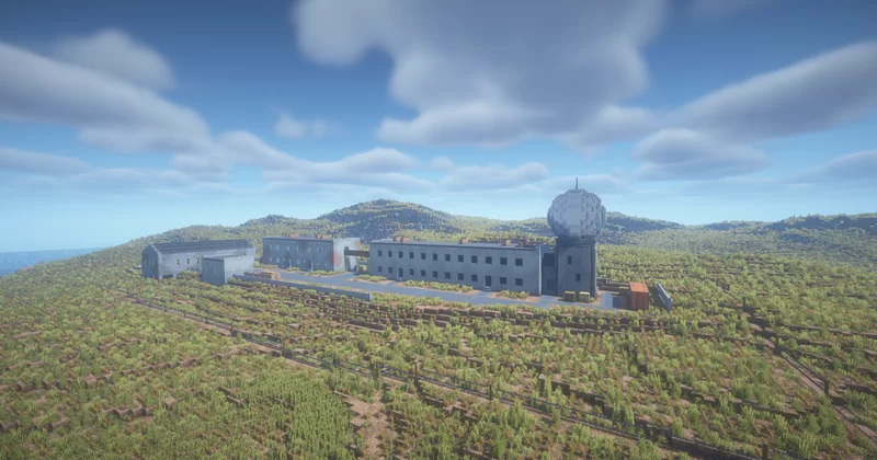 Soviet Inspired Military Weather Station "Zapad-4" Minecraft Map