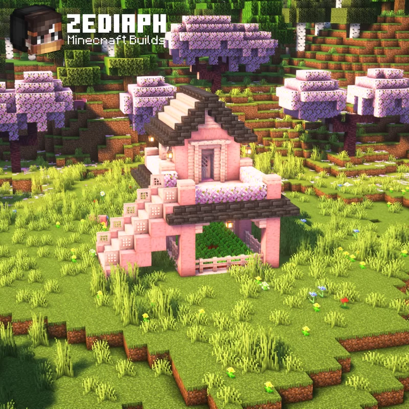 Cherry House #3 Minecraft Map