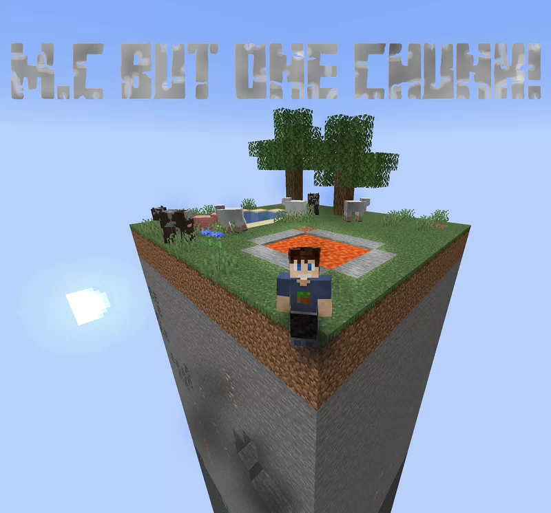 One chunk Minecraft Map