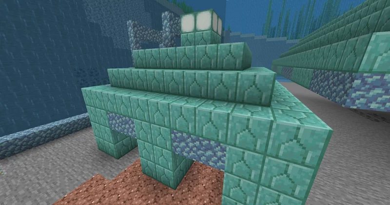 Mini Ocean Monument Minecraft Map