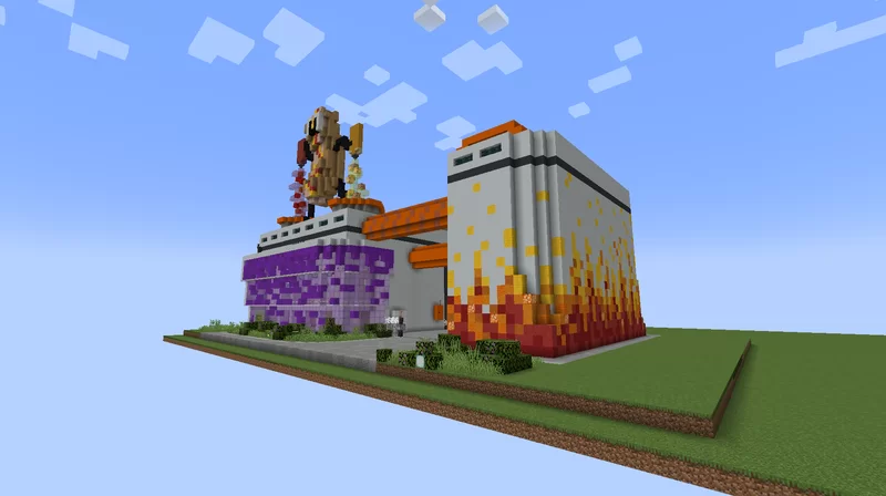 HOT DOG FACTORY | SCHEMATIC 1.20.1 | EMPTY Minecraft Map