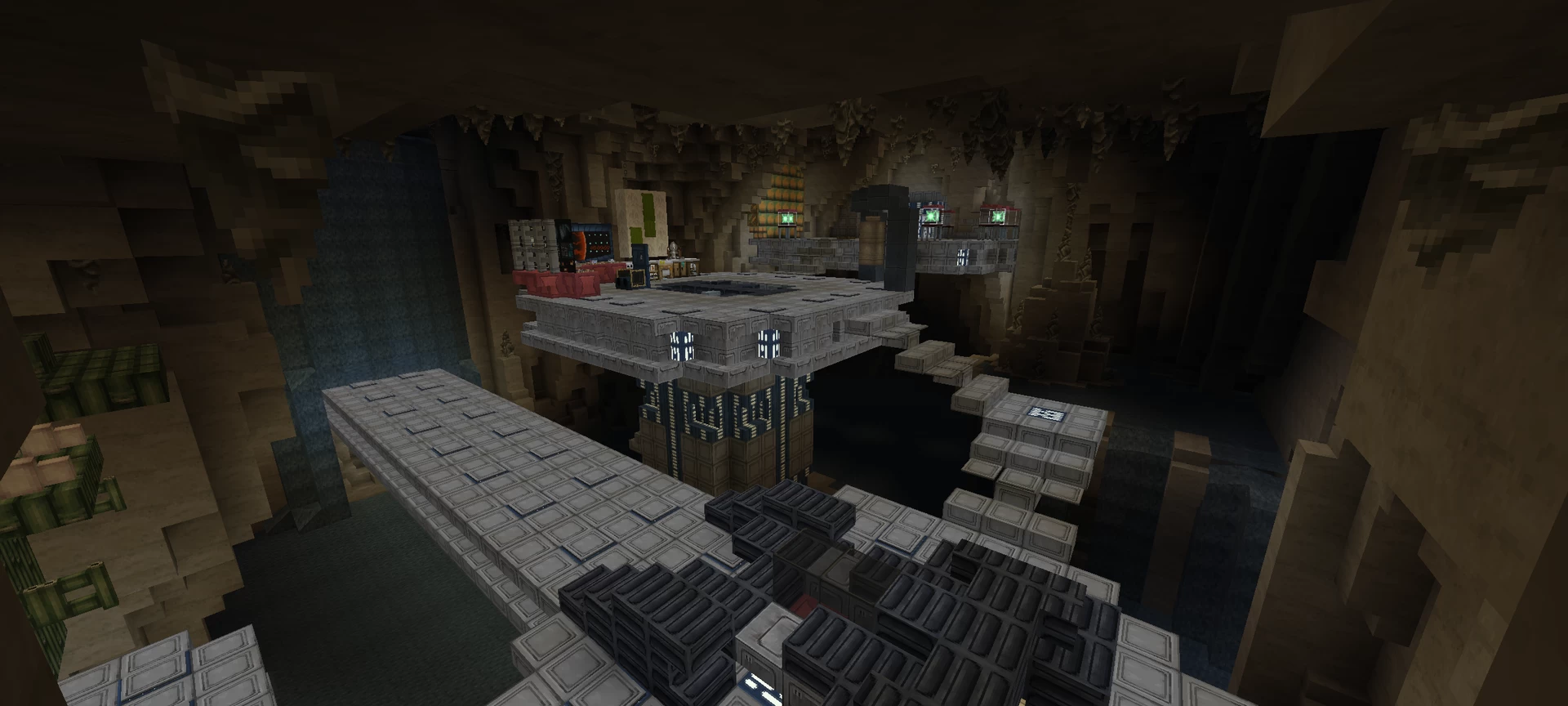 Minecraft Batcave Blueprints Workshop Steam::The Dark Knight The