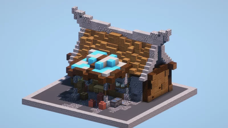Medieval Butcher House Minecraft Map