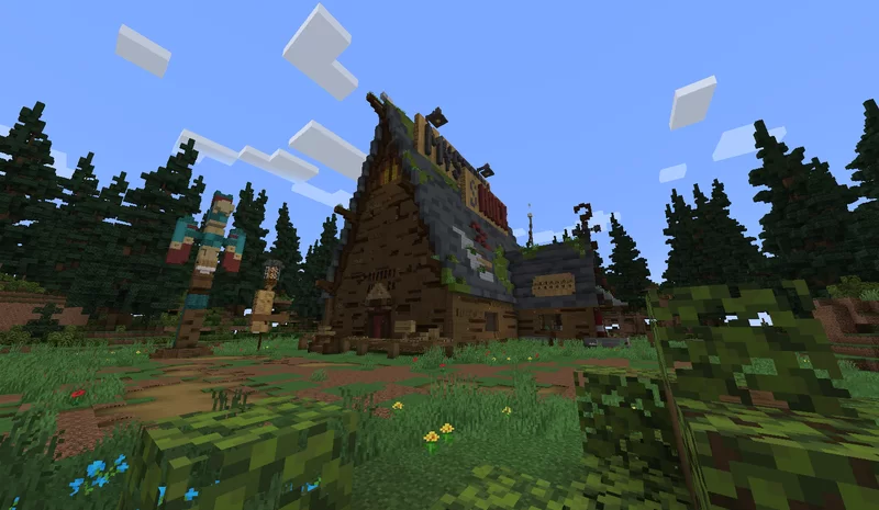 Mystery Shack with Interior Minecraft Map