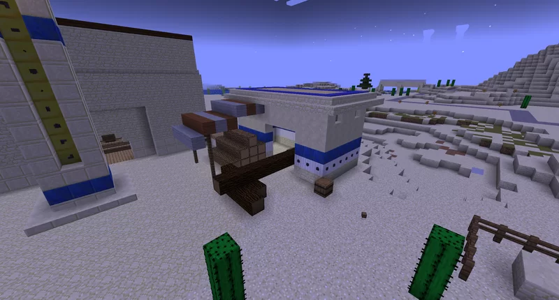 Age of Mythology Egyptian Lumber Camp Minecraft Map