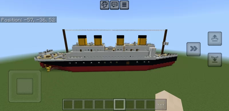 RMS TITANIC Minecraft Map