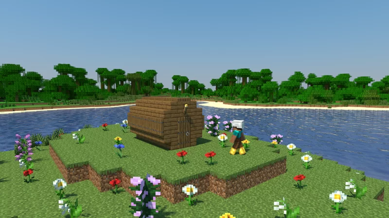 Starter Barrel House Minecraft Map