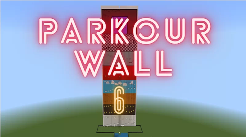 Parkour Wall 6 Minecraft Map