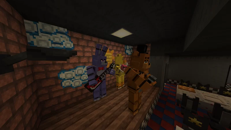 Mnaf 1 Map Remake Minecraft Map