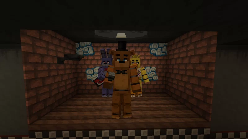 Mnaf 1 Map Remake Minecraft Map