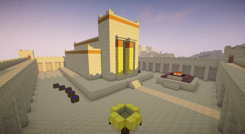 Temple of Solomon Minecraft Map