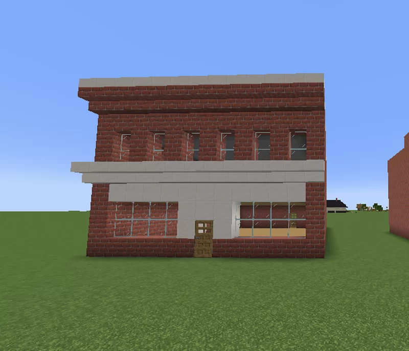 Small Town Main Street 8 Minecraft Map