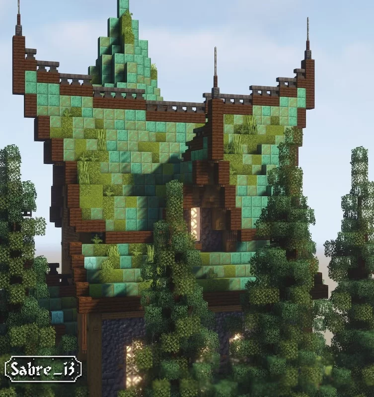 Overgrown Home Minecraft Map