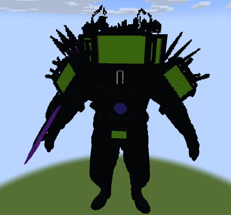 Titan TV Man Minecraft Map