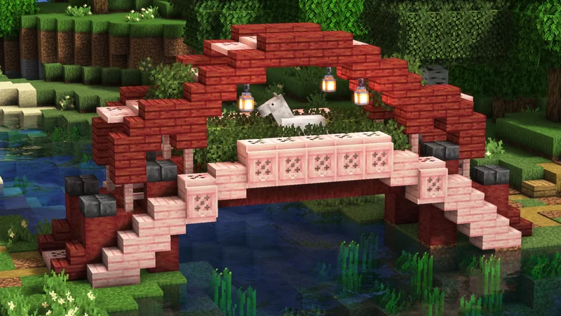 Cherry Bridge - Puente de Cerezo Minecraft Map