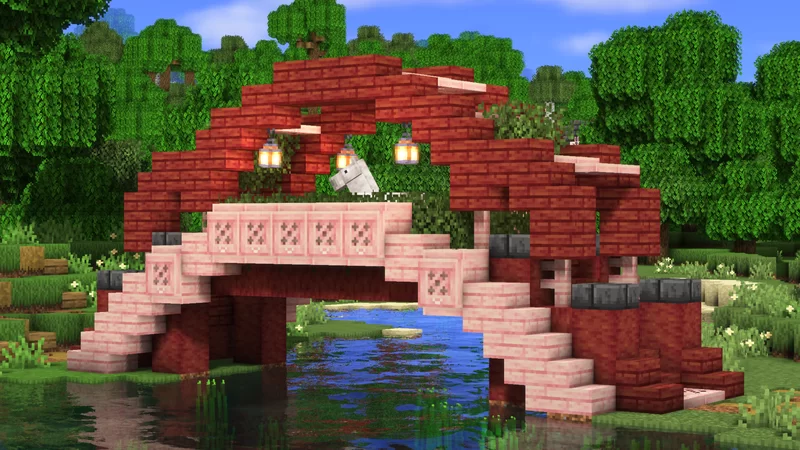 Cherry Bridge - Puente de Cerezo Minecraft Map