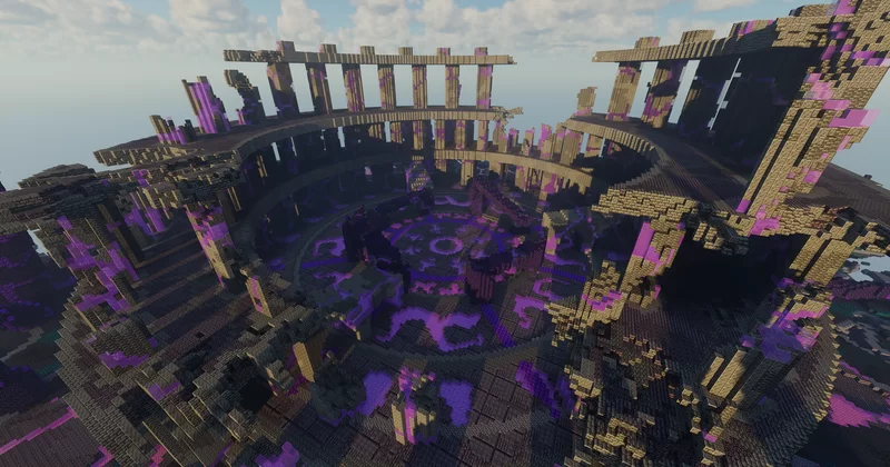 Dark Colossesum - Fight Arena | Download | 300x300 Minecraft Map