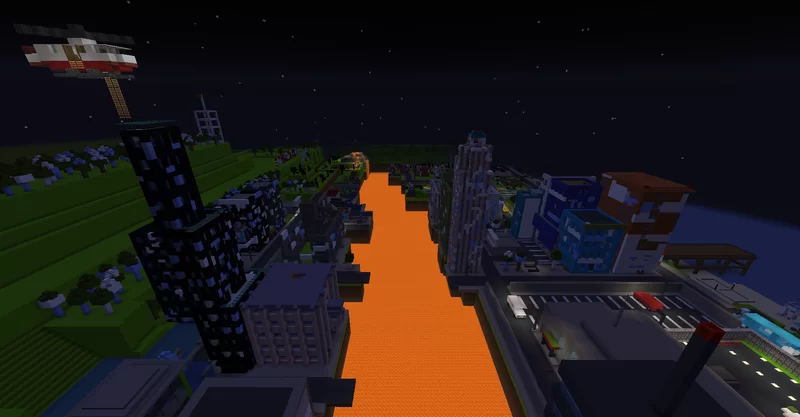 Survive The End of Minecraft (Destroyed) Minecraft Map