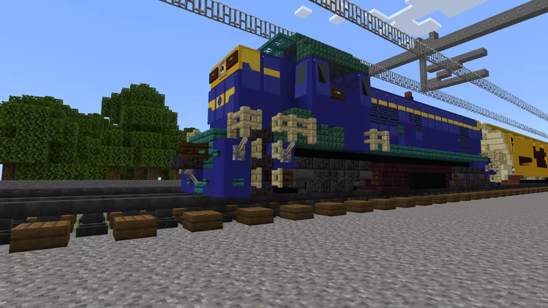 Victorian Railways T class diesel locomotive series 1-3 Minecraft Map