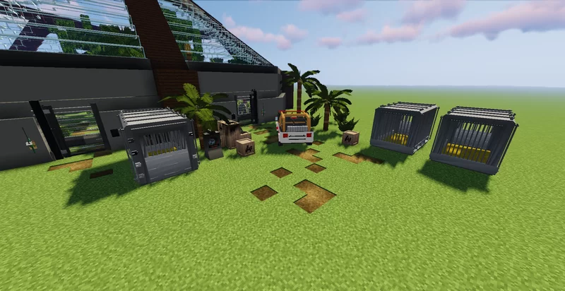 Pteranodon Enclosure (Jurassic World) Minecraft Map