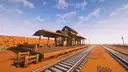 Create Mod | Western Train Staion (Tutorial) Minecraft Map