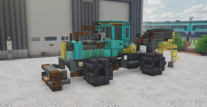 Timberjack 450C, Log skidder Minecraft Map