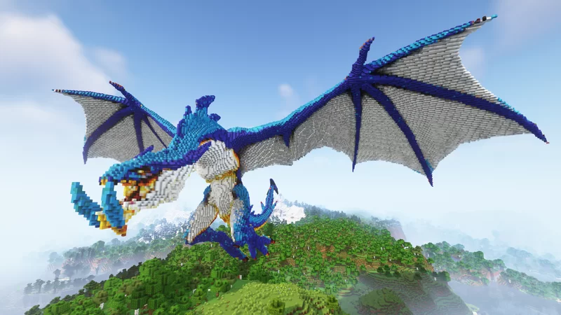 Minecraft Magic Wyvern Statue Minecraft Map