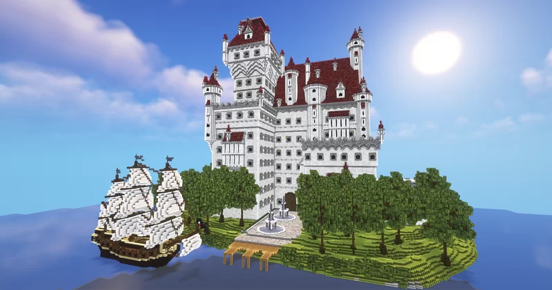 The White Palace Minecraft Map