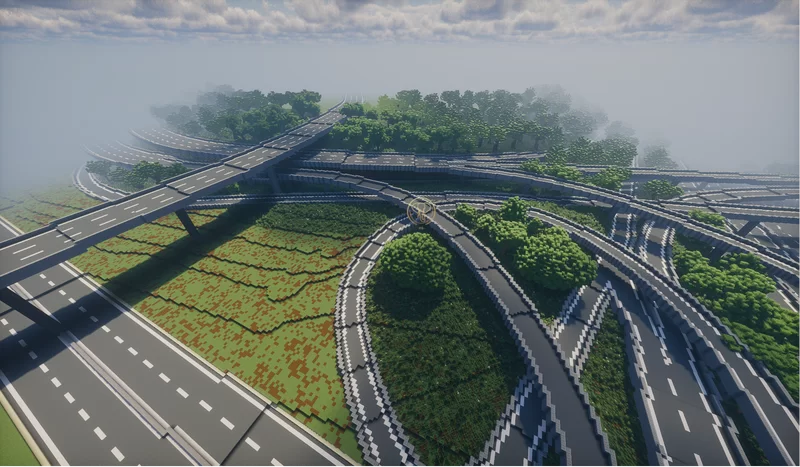 Highways Minecraft Map
