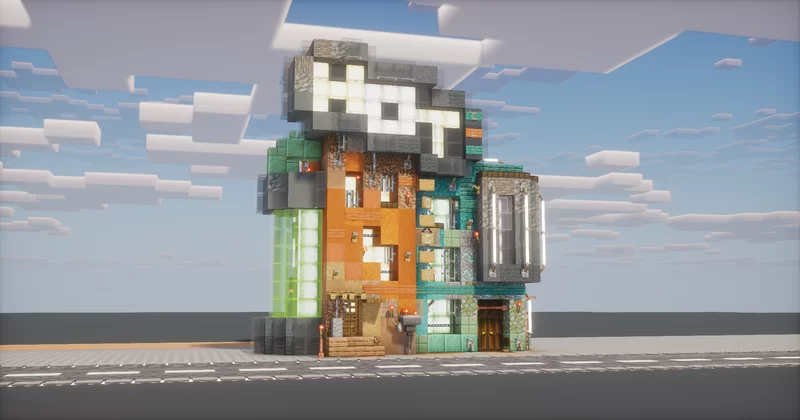 Hot Guy Cyberpunk HQ Minecraft Map