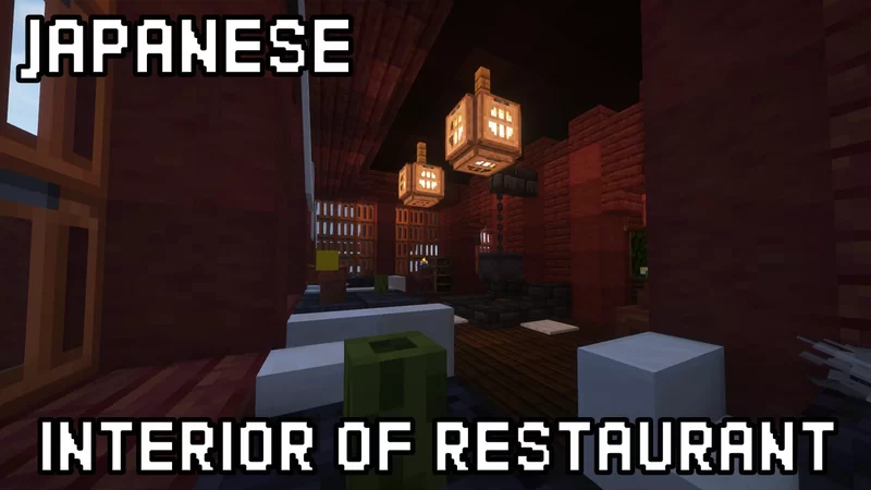 Japaneze restuarant Minecraft Map