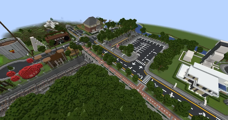 Arnheid Village - Huge Multiple City Map Minecraft Map