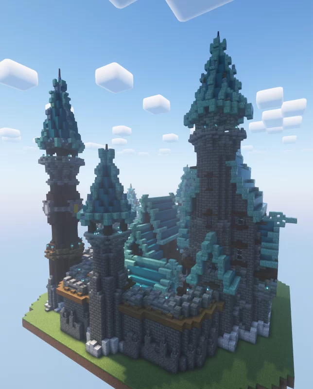 Aether Castle Revamped Minecraft Map