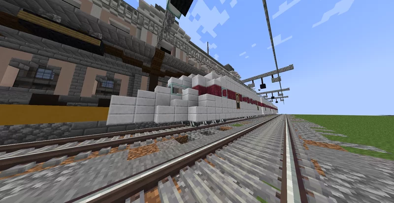 Bullet Train | Create Mod Minecraft Map