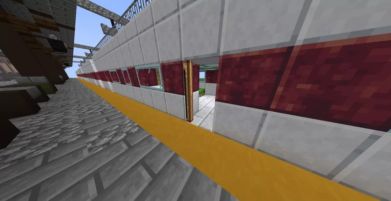 Bullet Train | Create Mod Minecraft Map