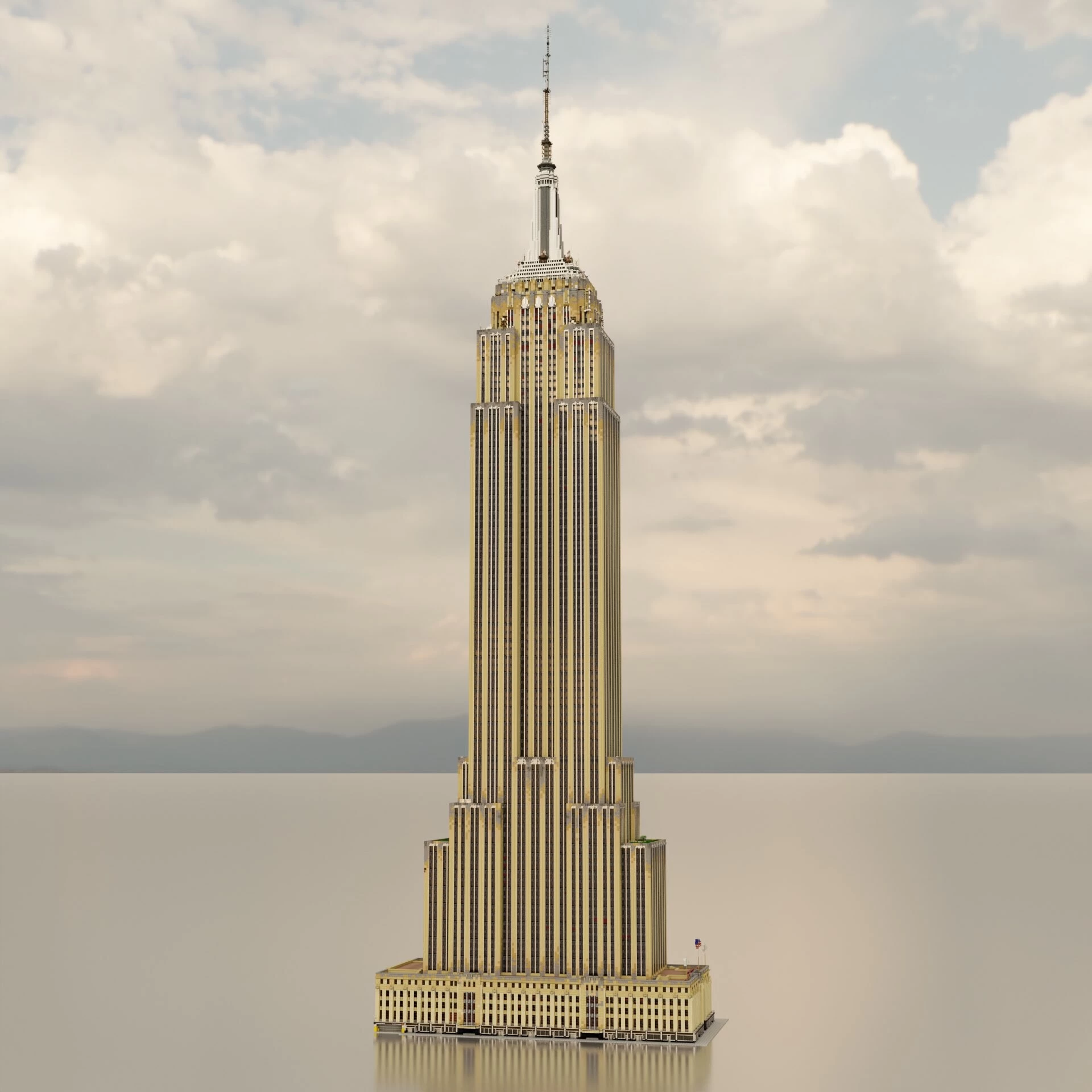 Edificio Empire State Minecraft Empire State Building Minecraft Map