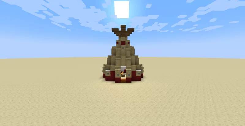 Indians tent #1 Minecraft Map