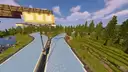 Fully functional boat ice racing map Minecraft Map