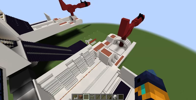 metroplex g1 and fortress maximus g1 is autobot city Minecraft Map