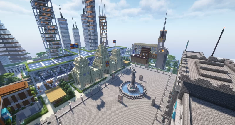 Denebolian International Embassies [CZECH] Minecraft Map
