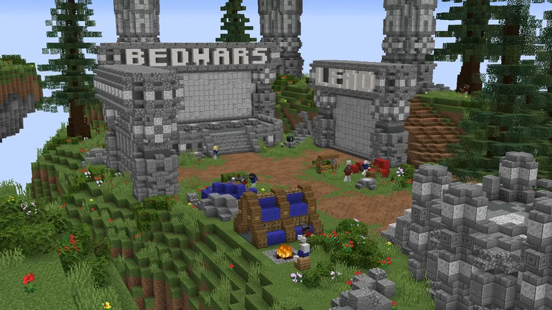 [FREE] 🔥⚡ TrexMine BedWars Lobby 2024 ⚡🔥 Minecraft Map